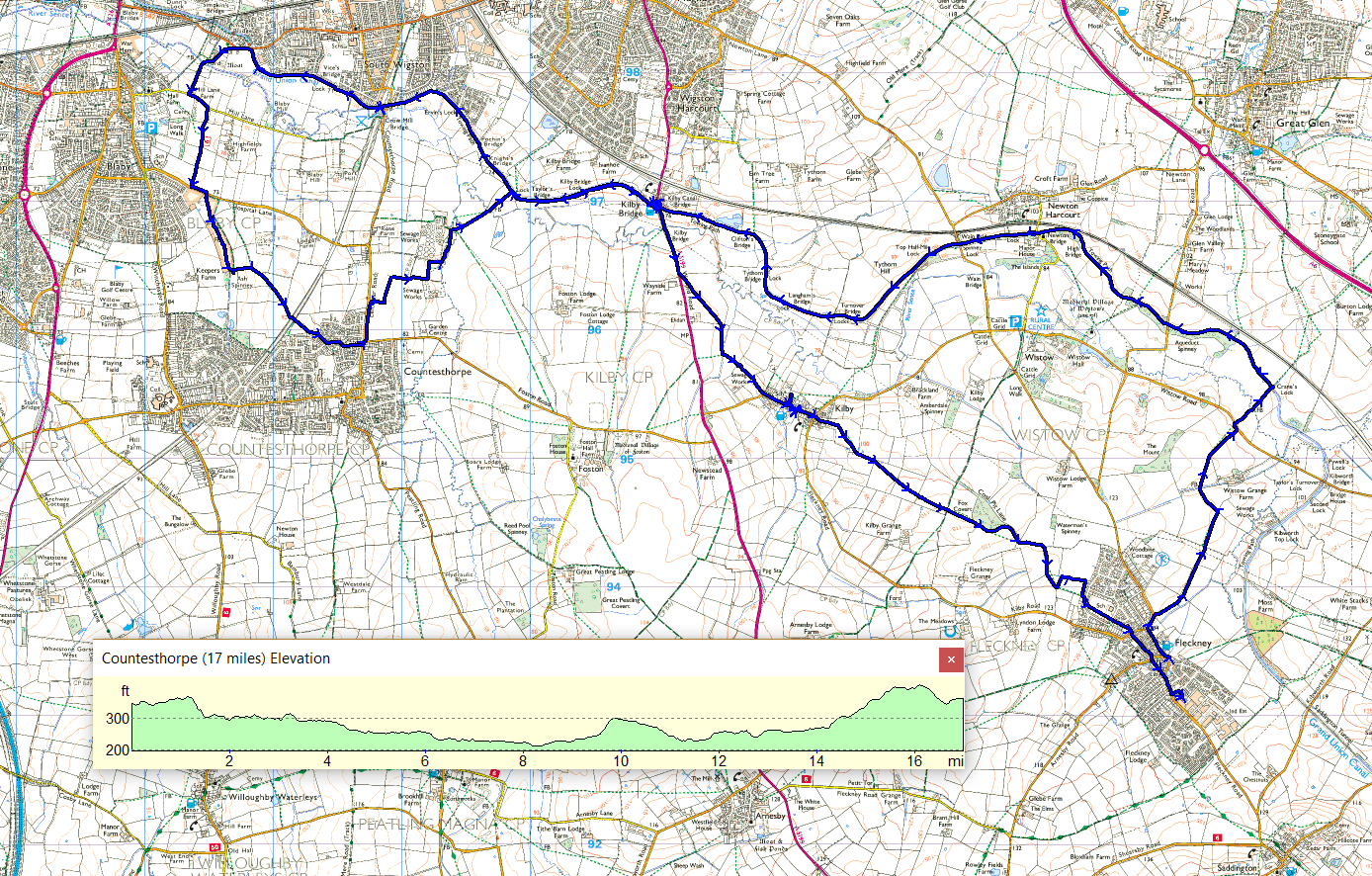 Countesthorpe – Fleckney Walking Club